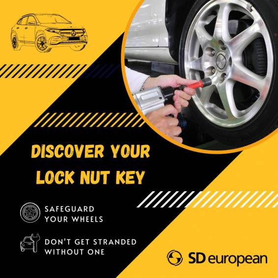 Where is your Lock Nut Key