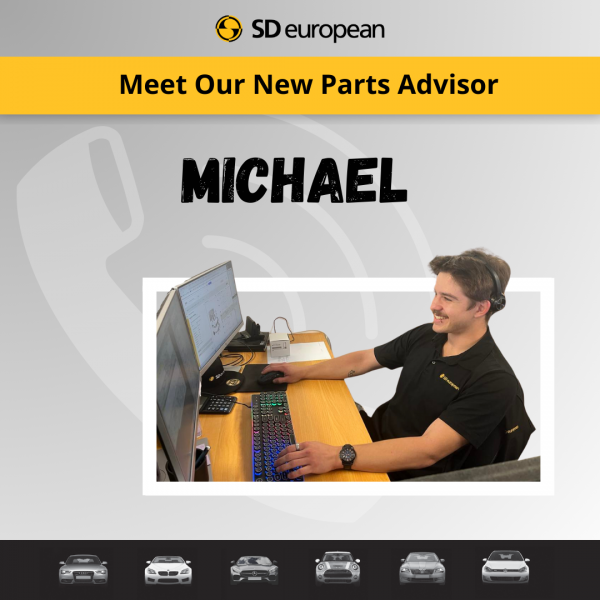 New Parts Advisor joins the team | News